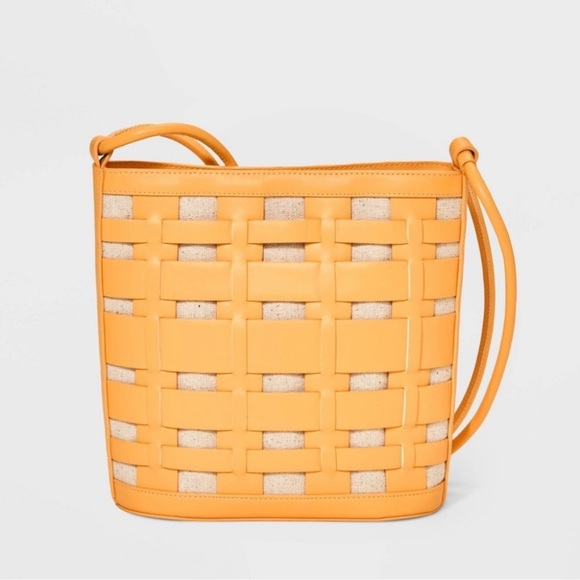 a new day | Bags | New Target A New Day Basket Weave Woven Bucket Bags ...